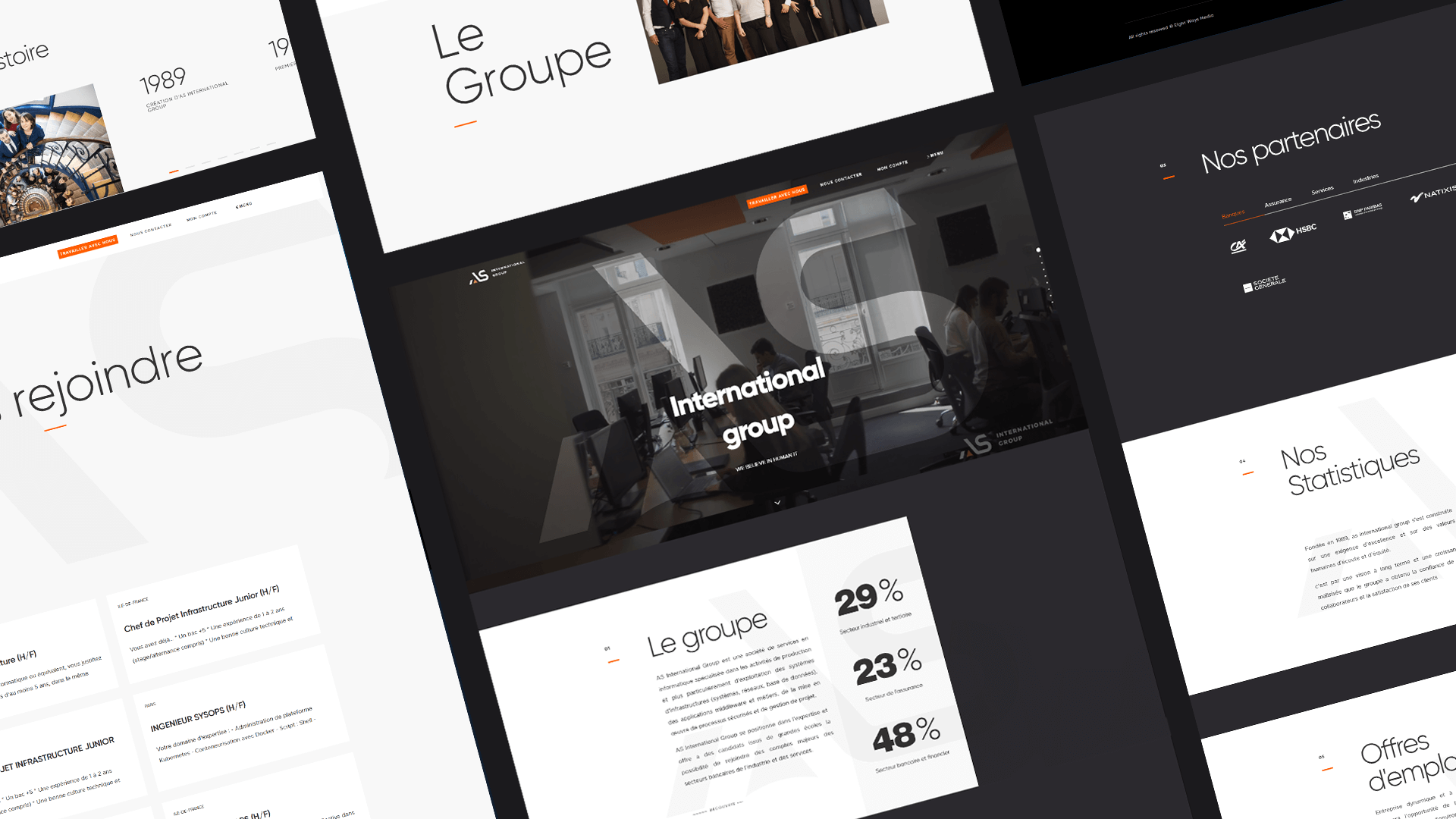 Showcasing EWM's Portfolio: Diverse Web & Digital Projects